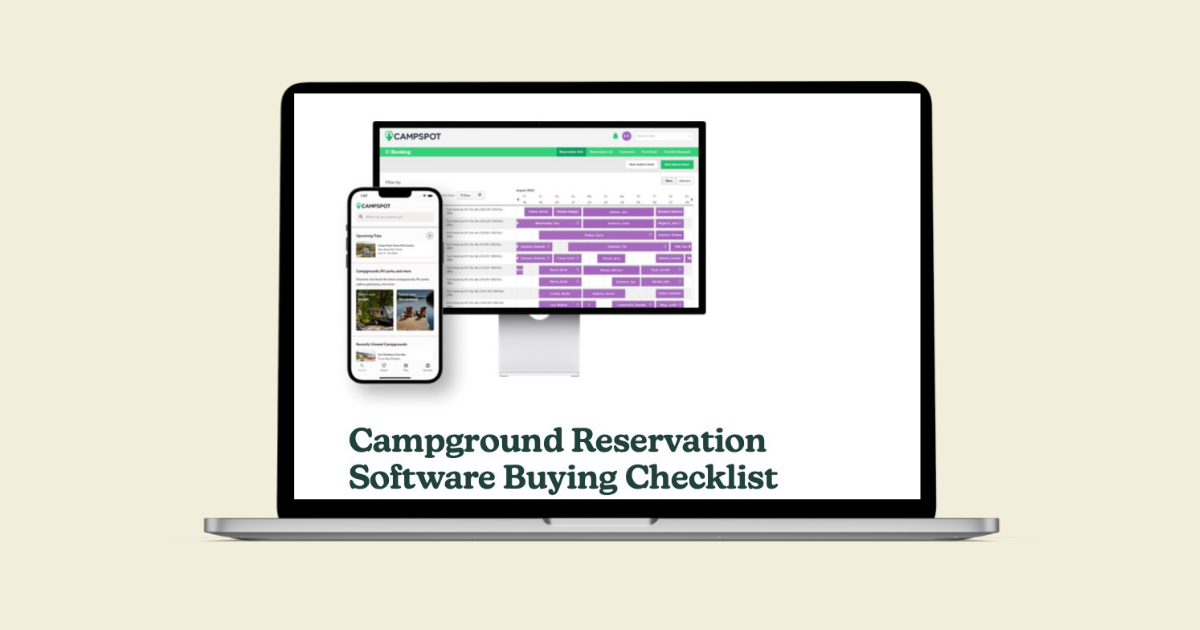 Campground Reservation Software Buying Checklist